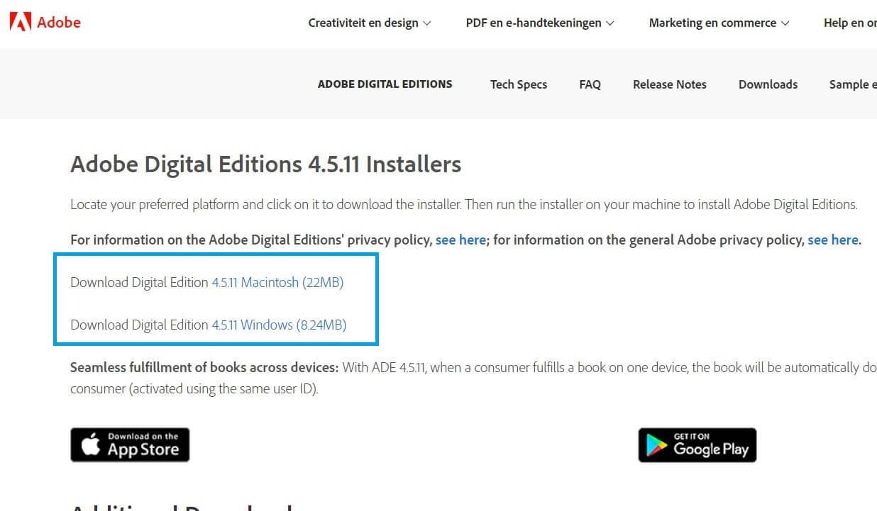Adobe Digital Editions installeren | Internet Handleidingen