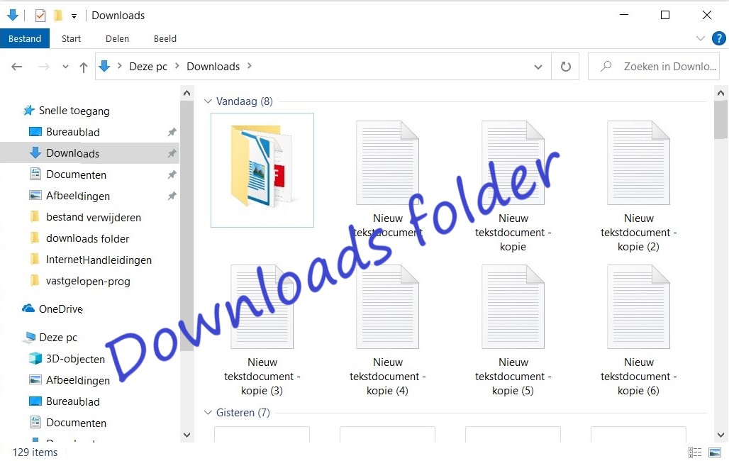 Downloads in Windows | Internet Handleidingen