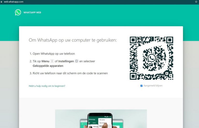 WhatsApp gebruiken op een Computer | Internet Handleidingen