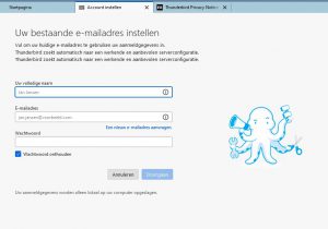 Thunderbird | Internet Handleidingen