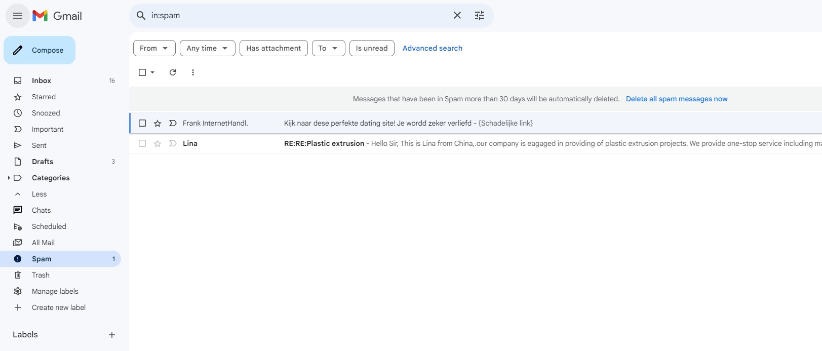 Spam blokkeren en beheren in Gmail | Internet Handleidingen